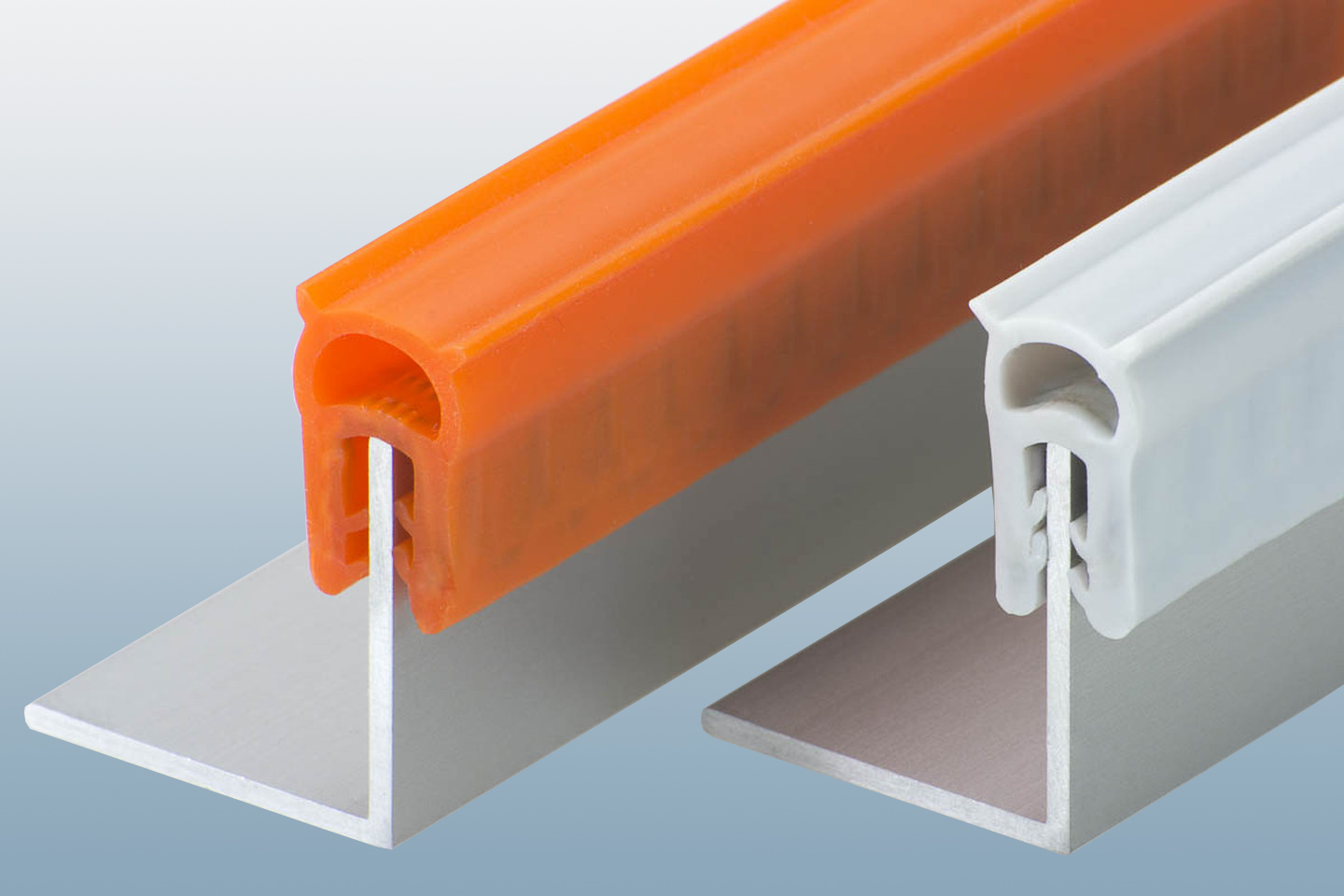 Flexible edge protection profiles and sealing profiles for industry